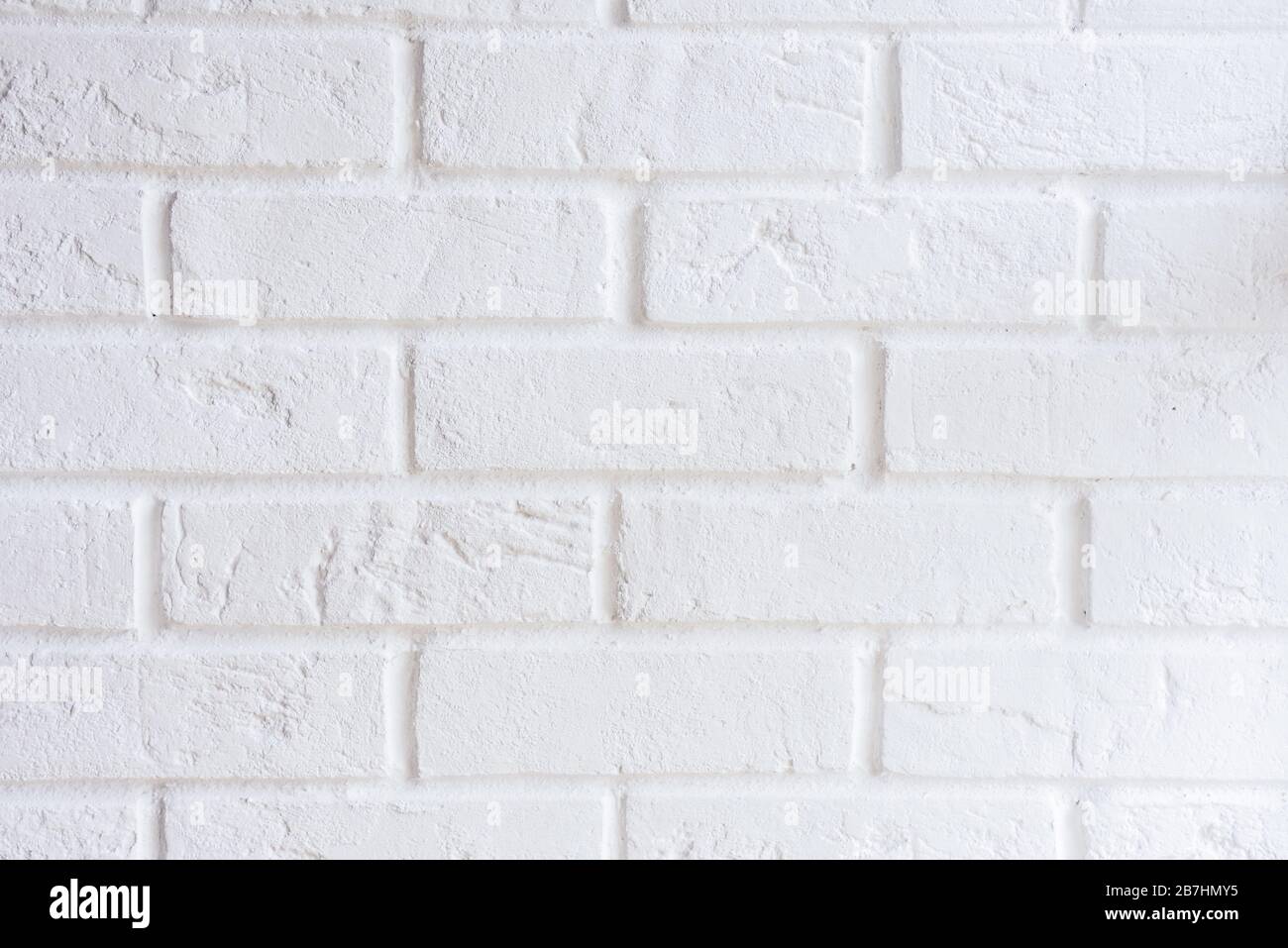 modern white brick wall texture background, Close up Stock Photo - Alamy