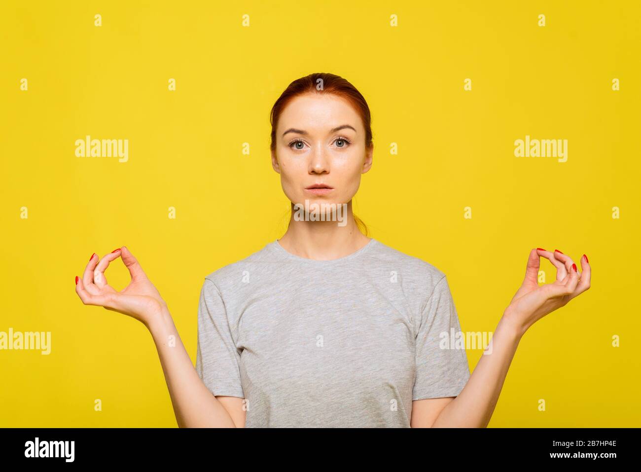 Yellow zen hi-res stock photography and images - Alamy