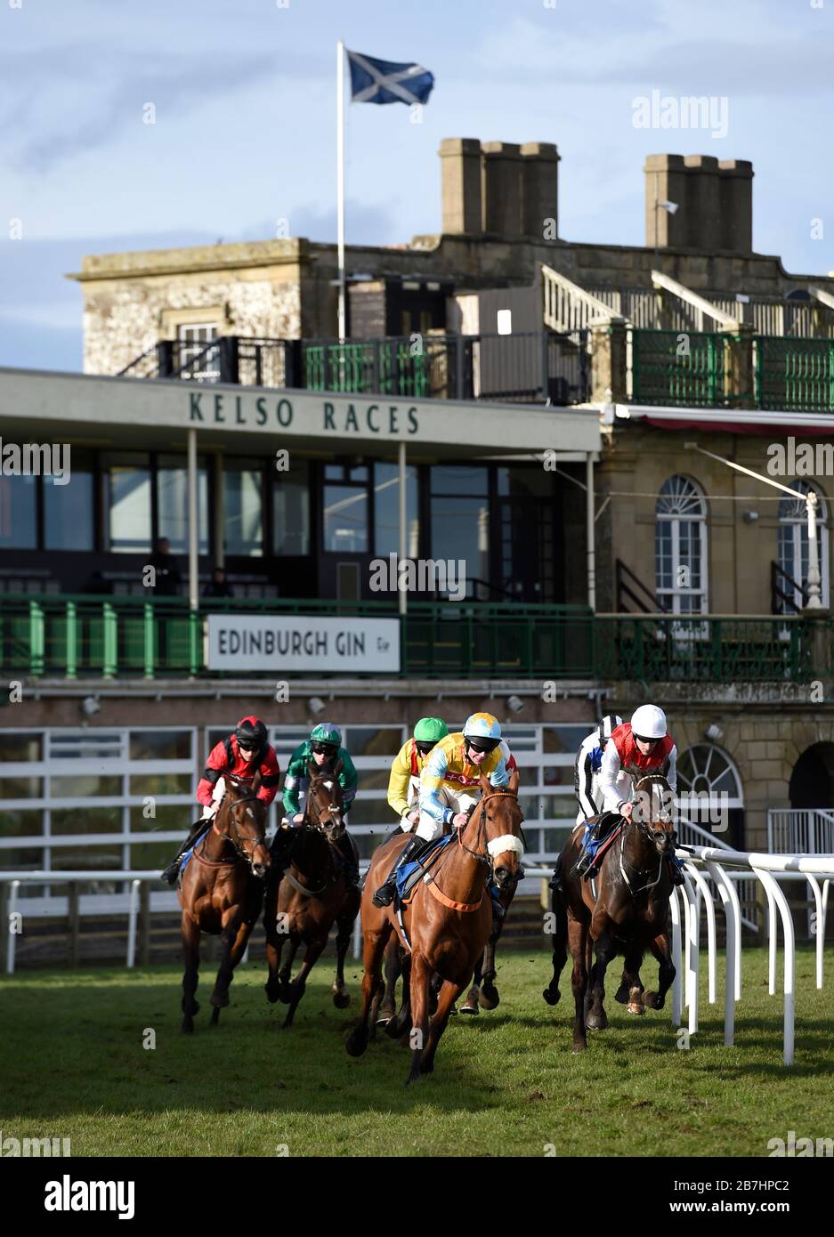 Kelso racecourse hi-res stock photography and images - Alamy