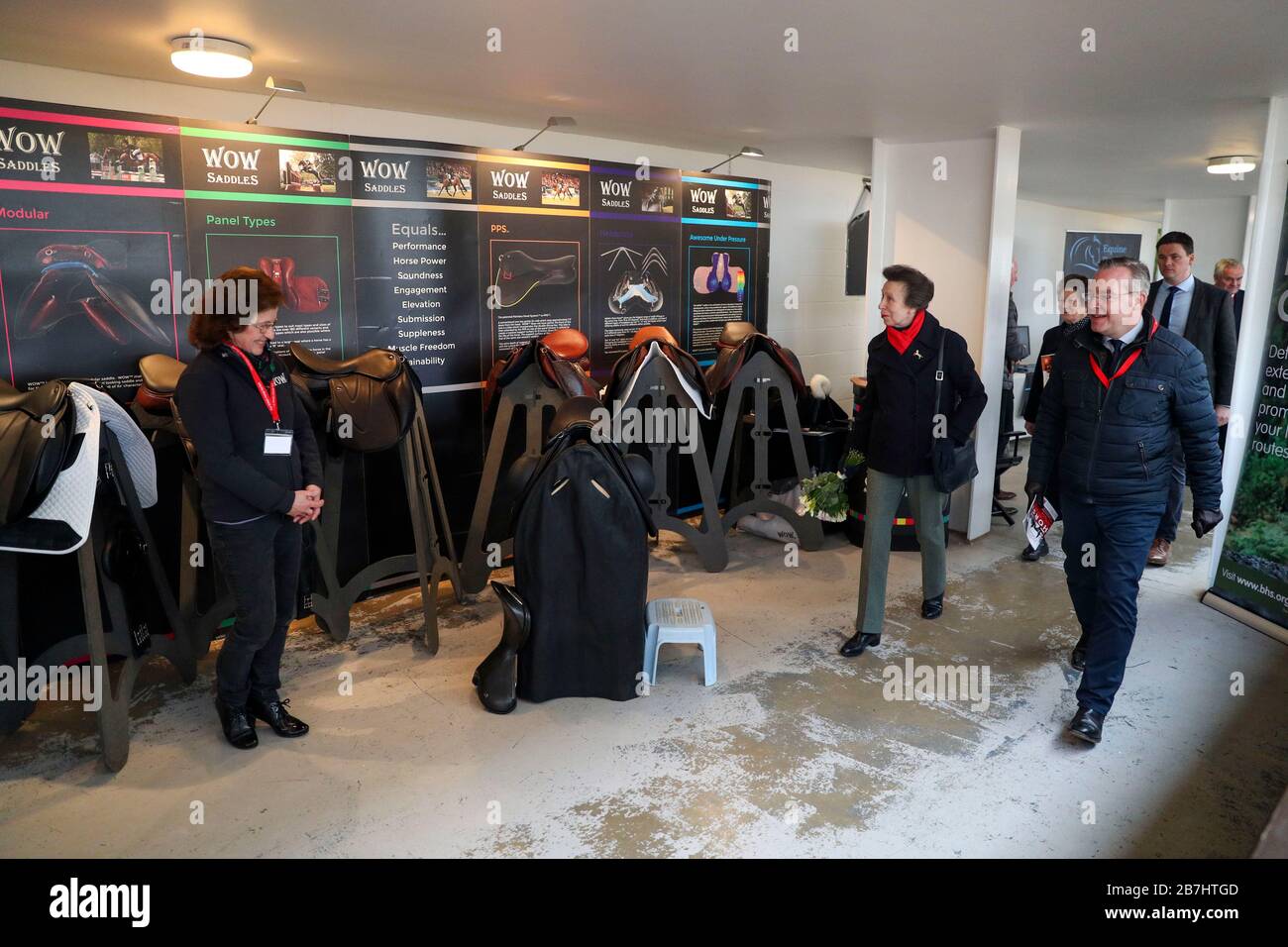 The Princess Royal, Vice-Patron of the equine charity, The British ...