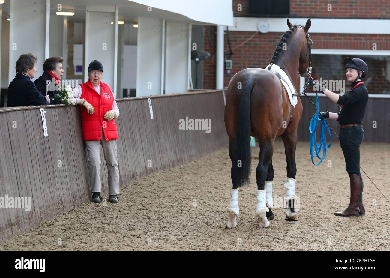 The Princess Royal, Vice-Patron of the equine charity, The British ...