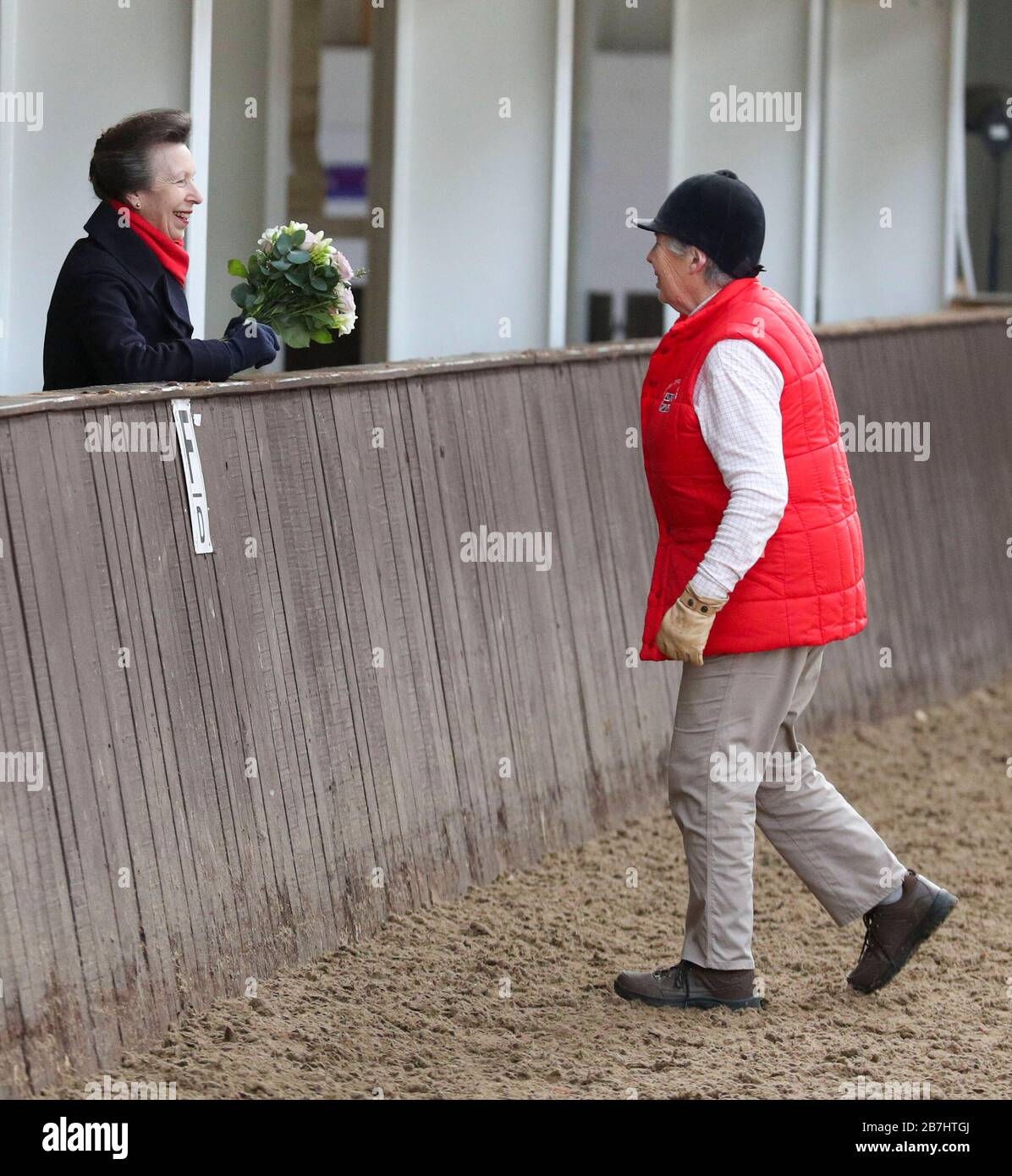The Princess Royal, Vice-Patron of the equine charity, The British ...
