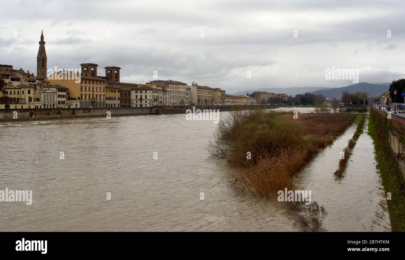 Flood in florence hi-res stock photography and images - Alamy
