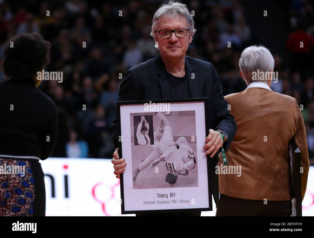 Paris, France - 08th Feb, 2020: Former Olympic Champion Thierry Rey for ...