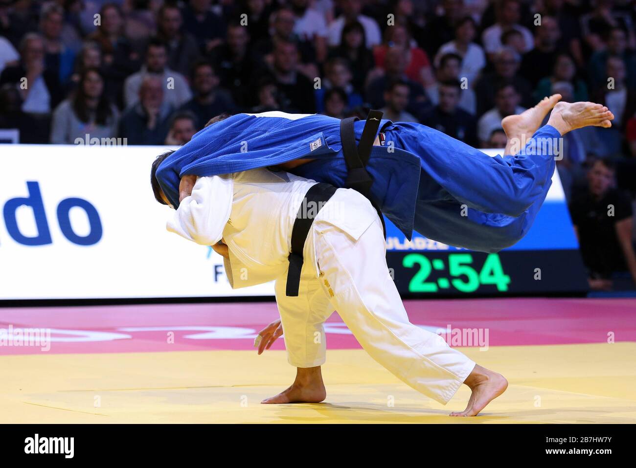 Paris, France - 08th Feb, 2020: Ryuju Nagayama for Japan against Yago ...