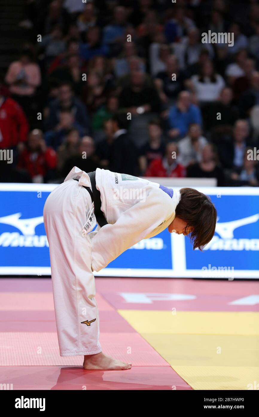 Paris, France - 08th Feb, 2020: Masako Doi for Japan against Andreja ...