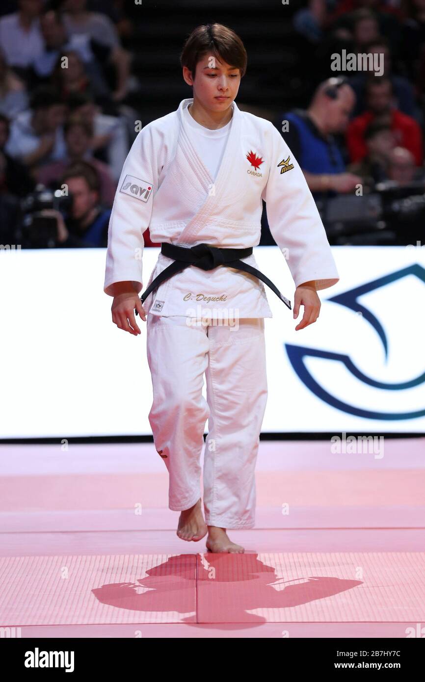 Paris, France - 08th Feb, 2020: Christa Deguchi for Canada against ...