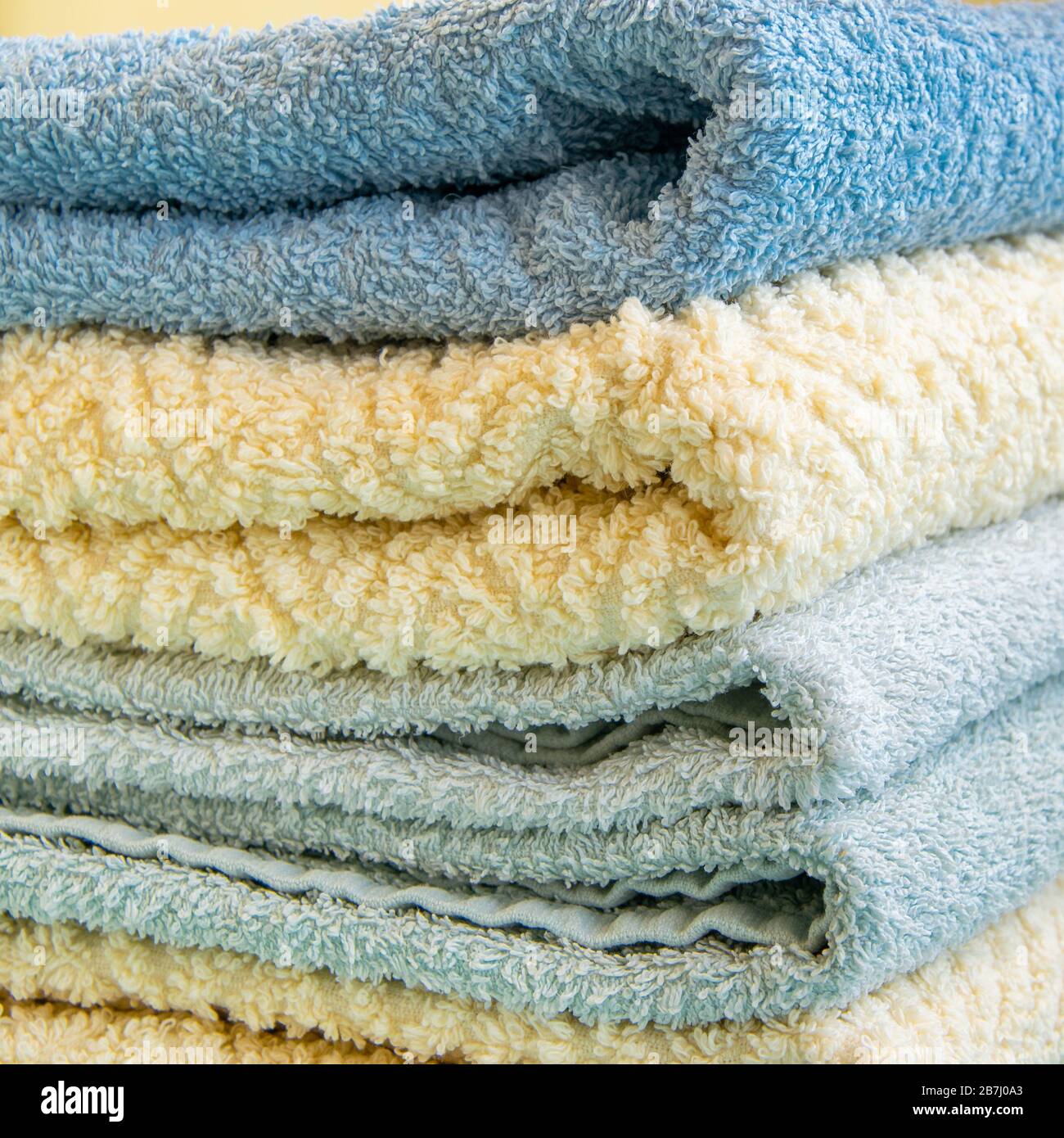 Folded towels hi-res stock photography and images - Alamy