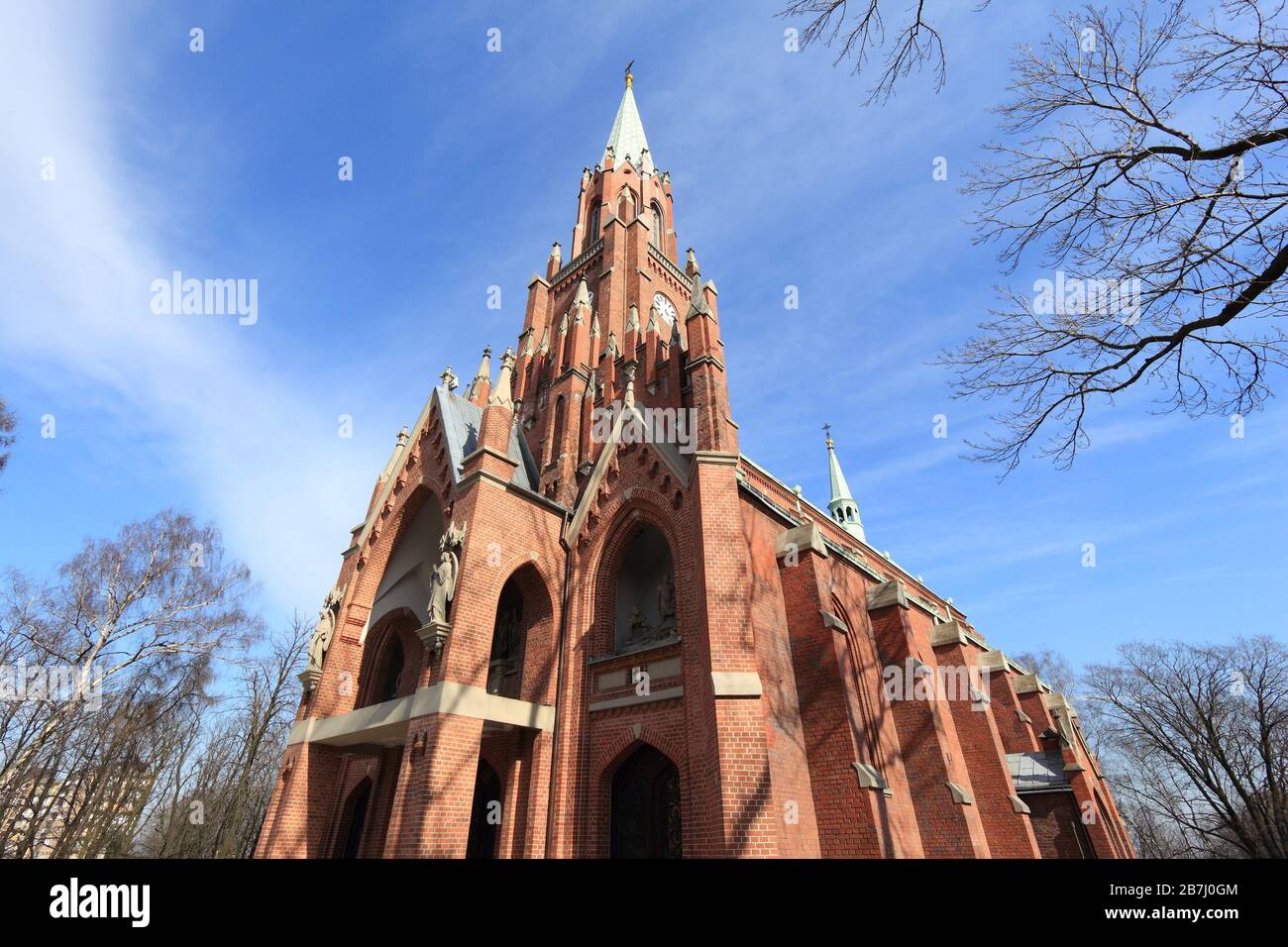 Piekary Slaskie in Upper Silesia (Gorny Slask) region of Poland ...