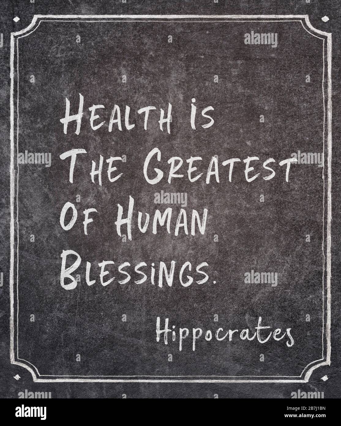 Health is the greatest of human blessings - famous ancient Greek ...