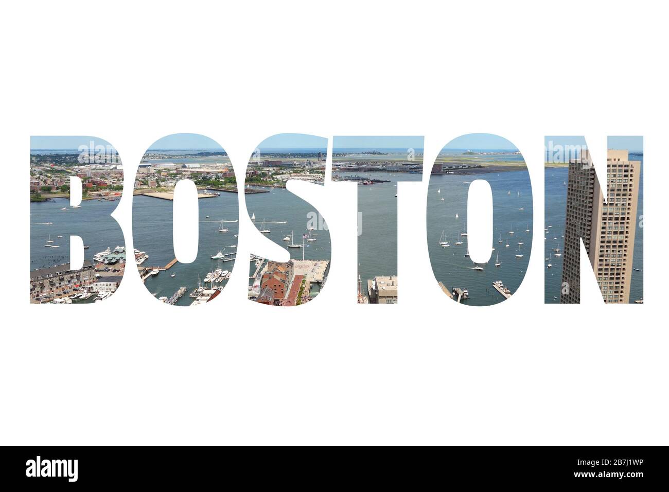 Boston Postcard High Resolution Stock Photography and Images - Alamy