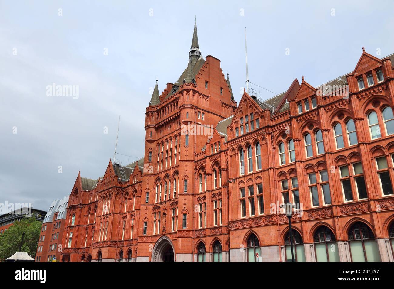 London, UK - Holborn Bars building. Grade II listed Victorian ...