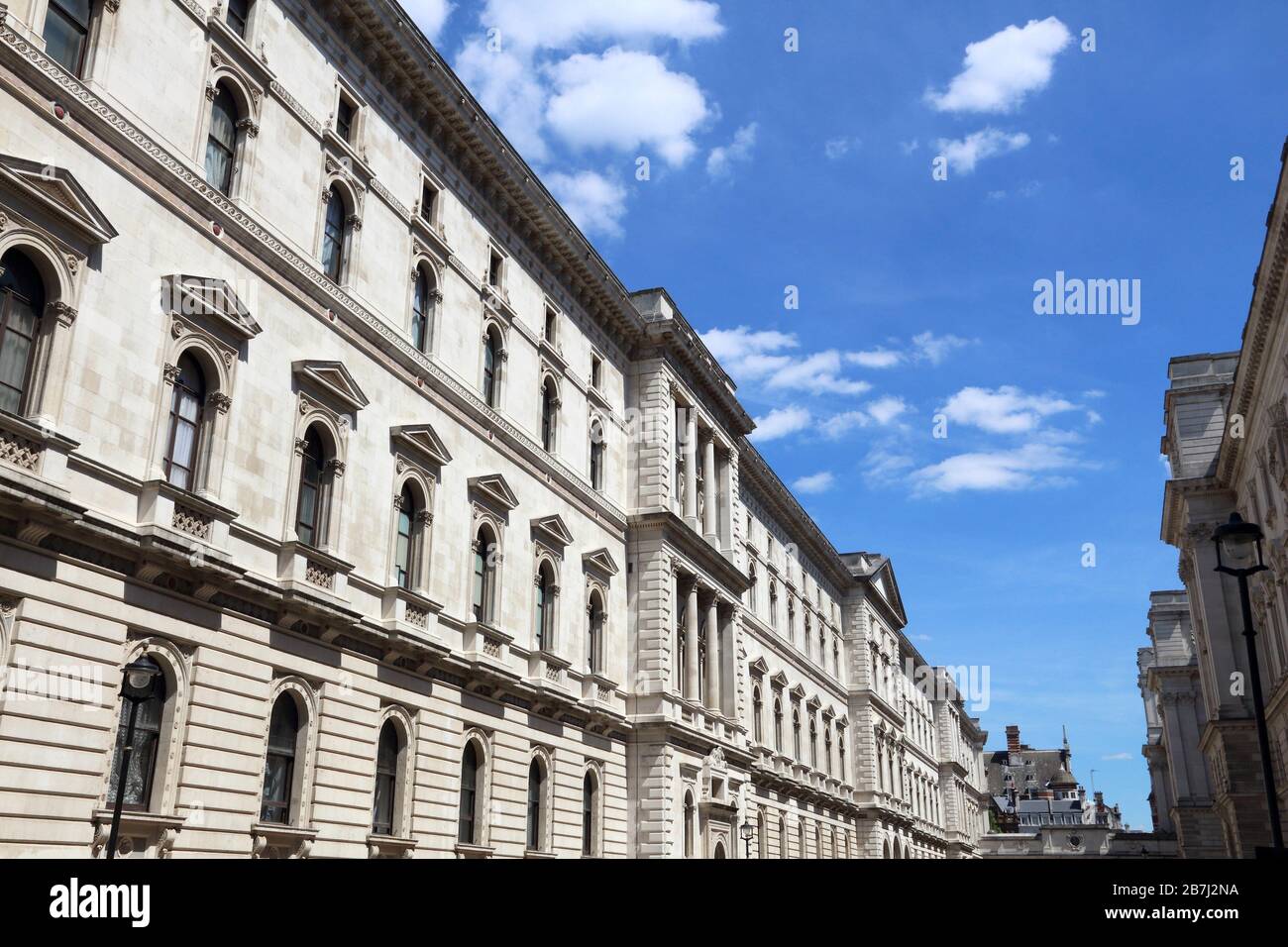 London landmark, UK - The Exchequer, also known as Her Majesty's ...