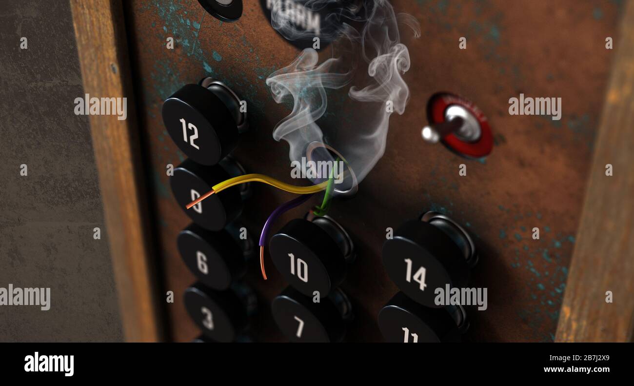 Elevator number 13 hi-res stock photography and images - Alamy