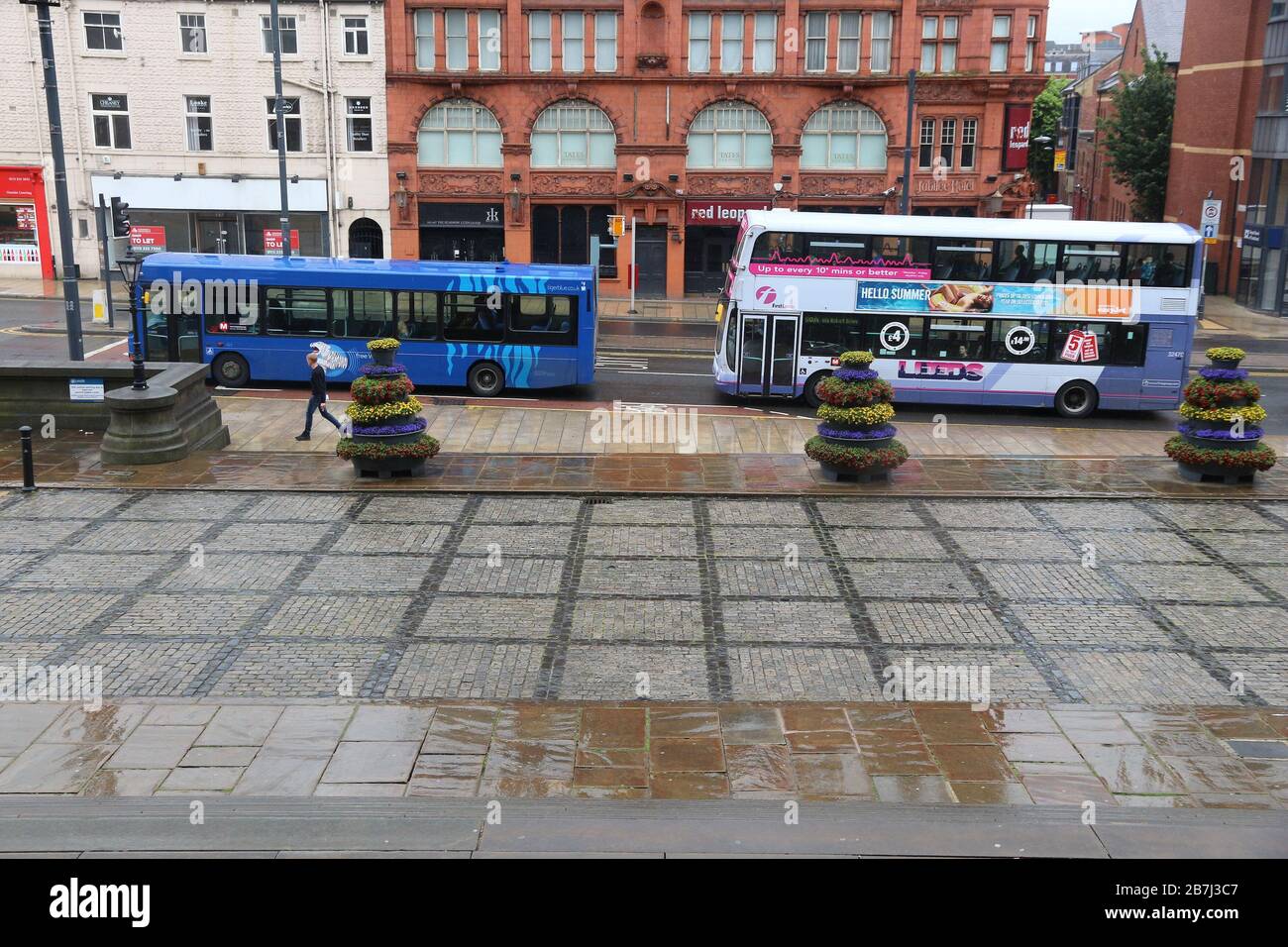 First leeds bus double decker hi-res stock photography and images - Alamy