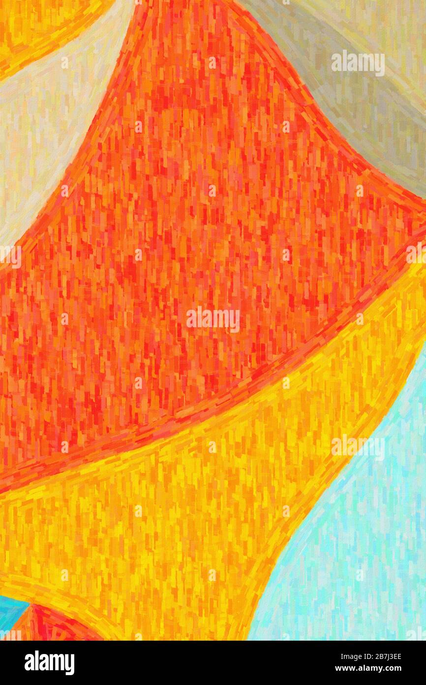Red and orange Colorful Impasto paint background Stock Photo - Alamy