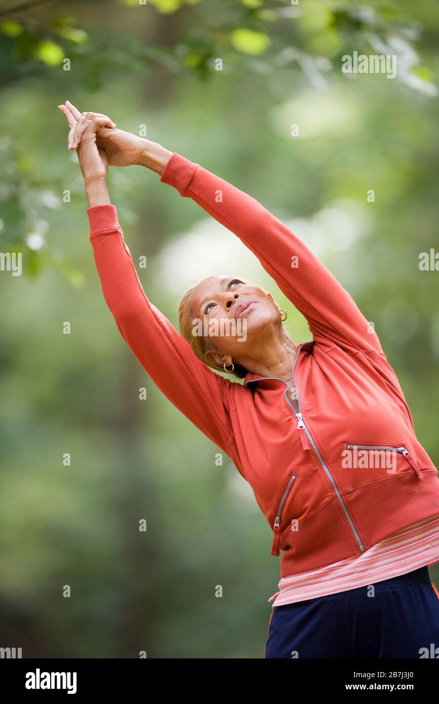 Flexible older person hi-res stock photography and images - Alamy