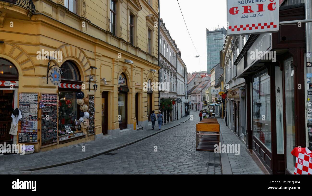 Radiceva street in zagreb hi-res stock photography and images - Alamy