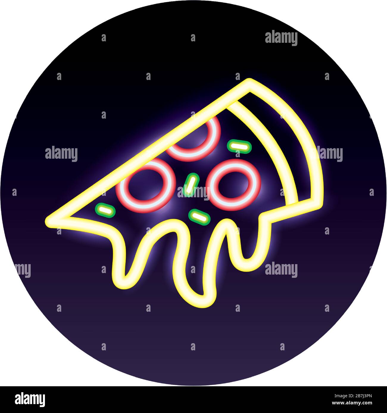 Pizza power Stock Vector Images - Alamy