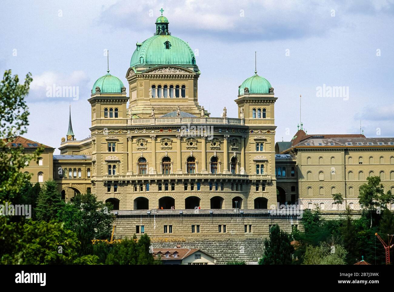 Palais Fédéral Suisse, Swiss Federal Palace Stock Photo - Alamy