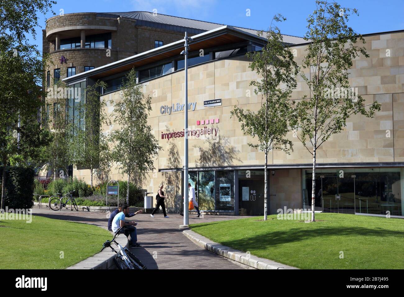 Bradford city library hi-res stock photography and images - Alamy