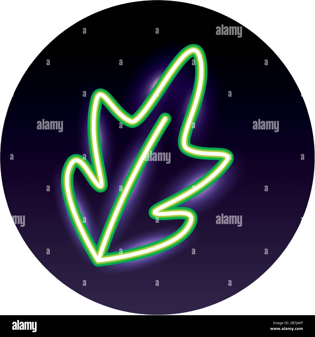 Illuminated plants Stock Vector Images - Alamy