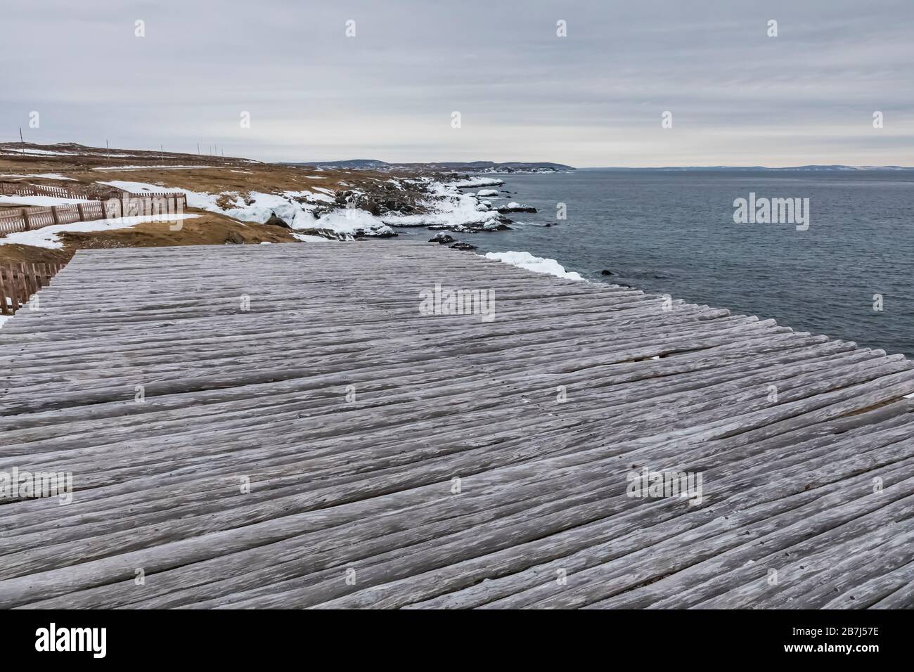 Salt cod drying newfoundland hi-res stock photography and images - Alamy