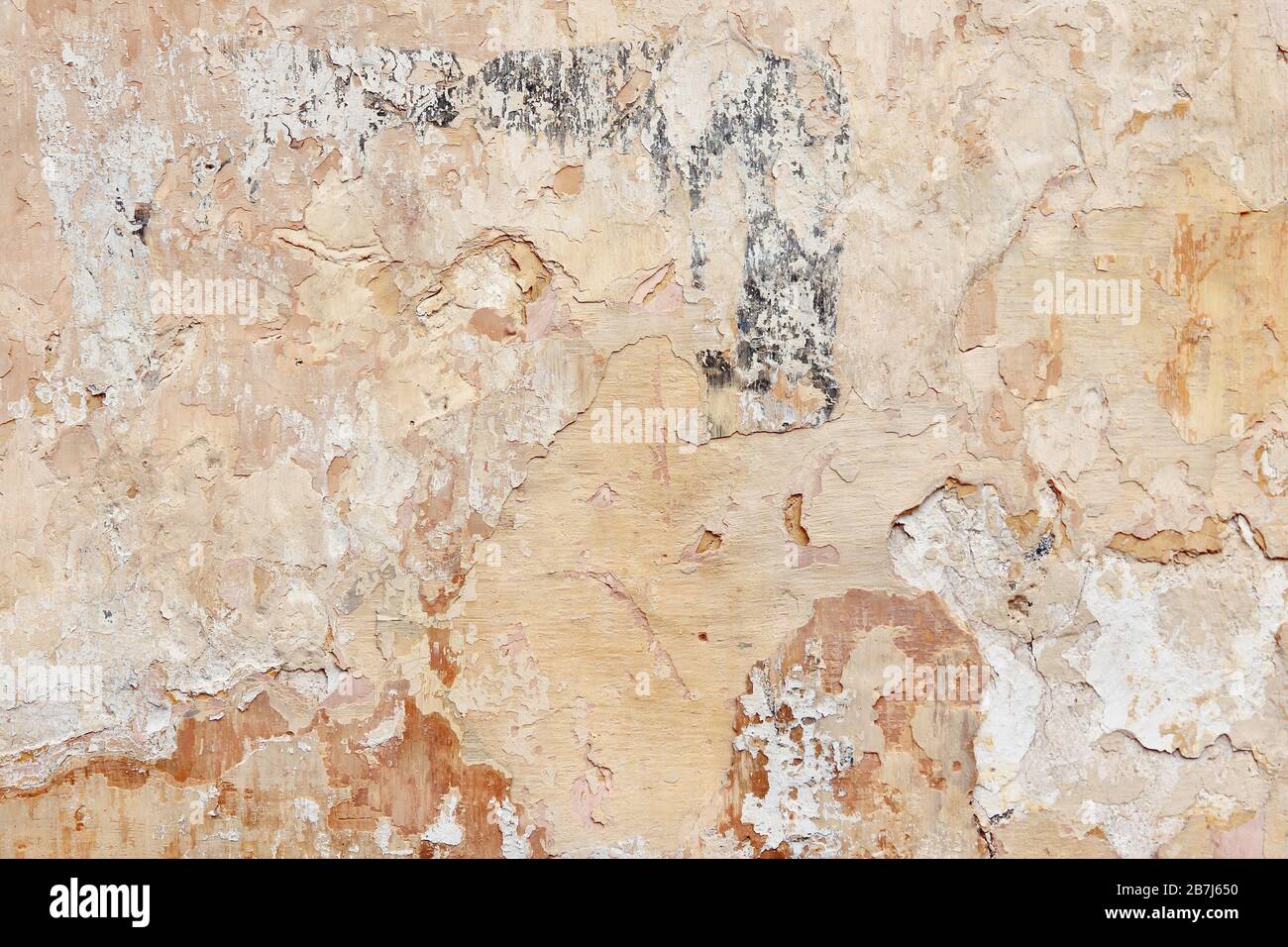 Grunge concrete background - urban decay texture with peeling paint ...