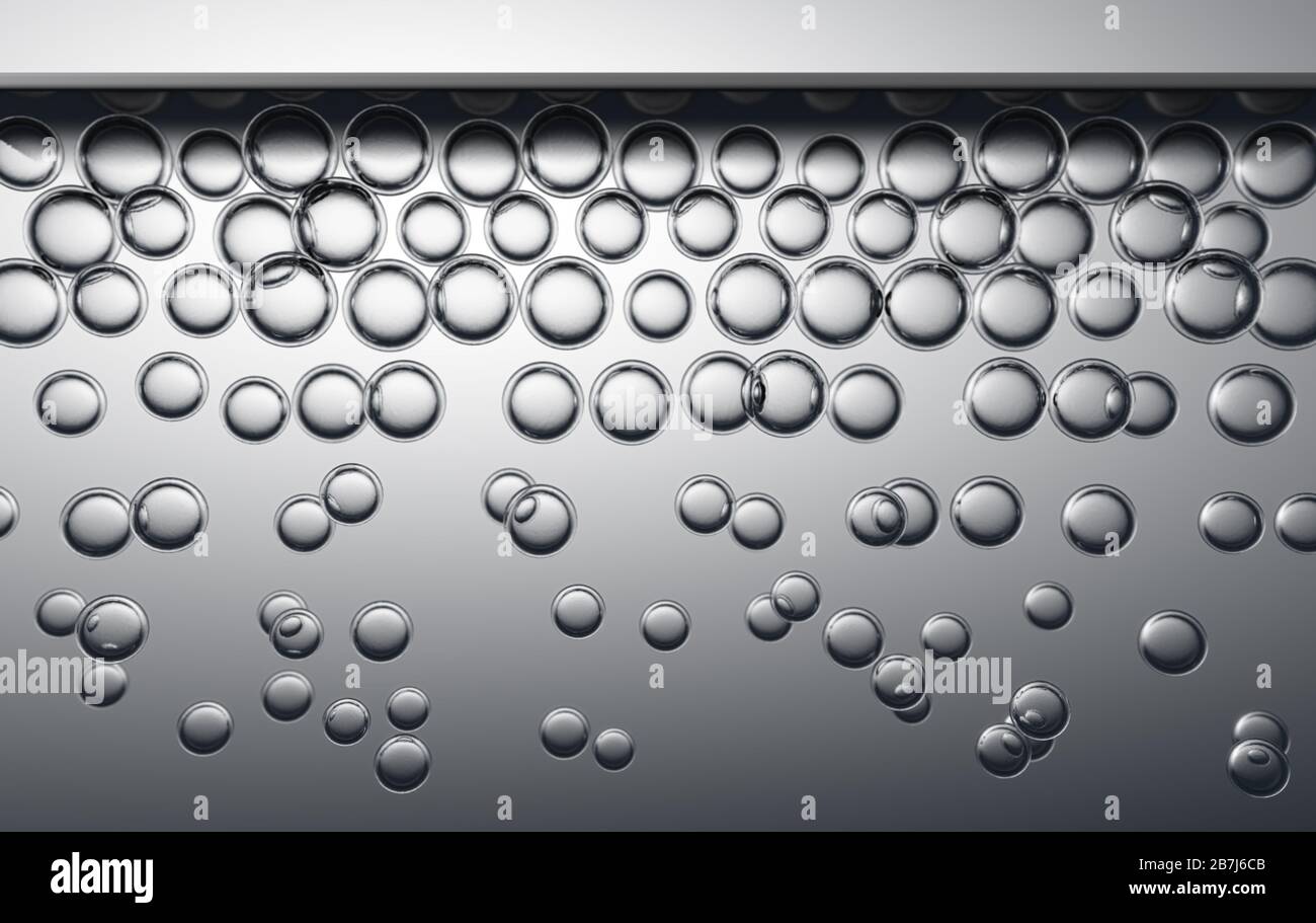 Chemical structure of a water molecule hi-res stock photography and ...