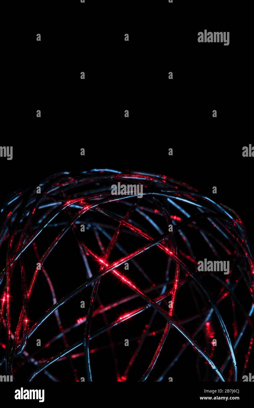 Red and blue high tech abstract concept Stock Photo - Alamy