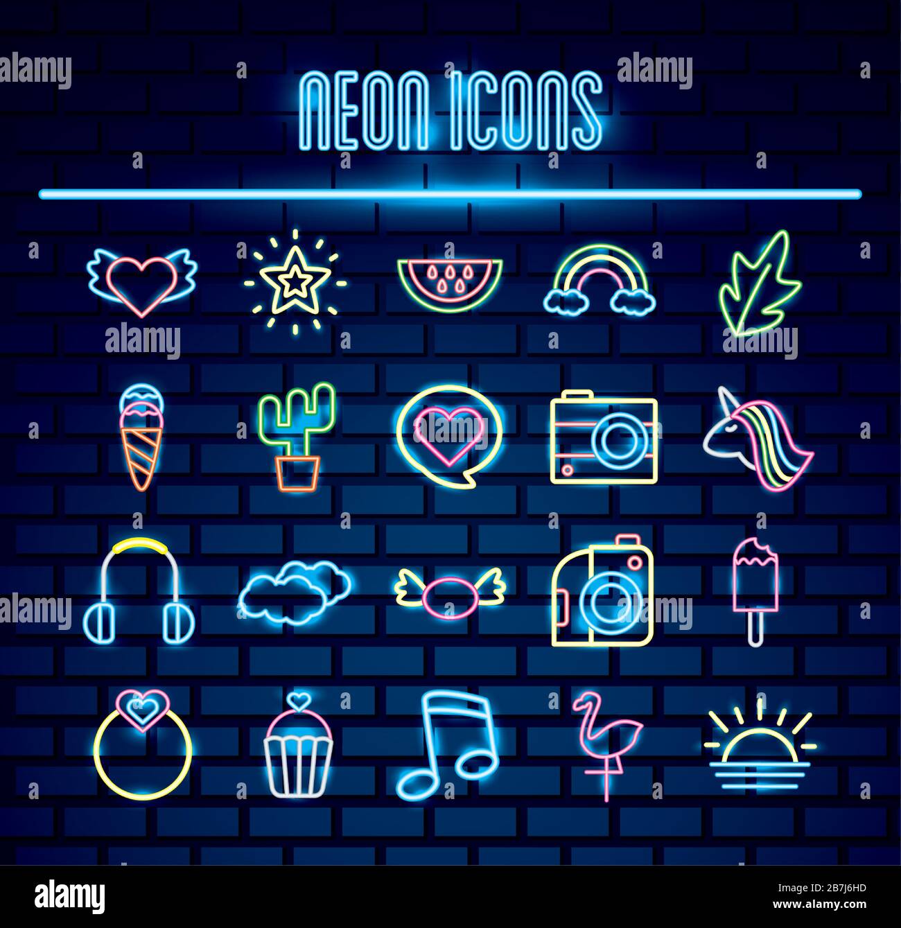 Bundle fluorescent neon tube hi-res stock photography and images - Alamy