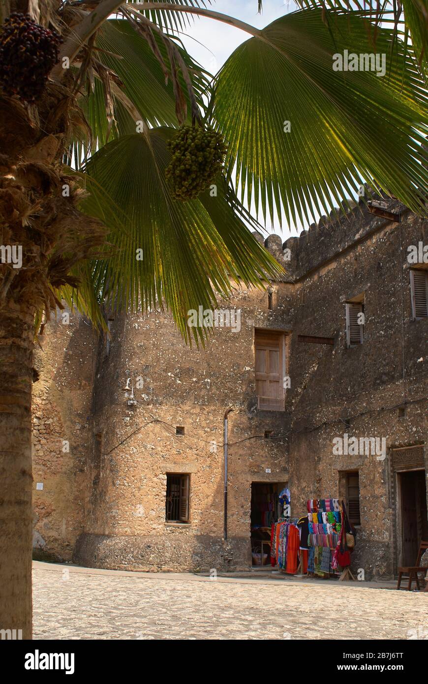 The Old Zanzibar Fort Stock Photo - Alamy