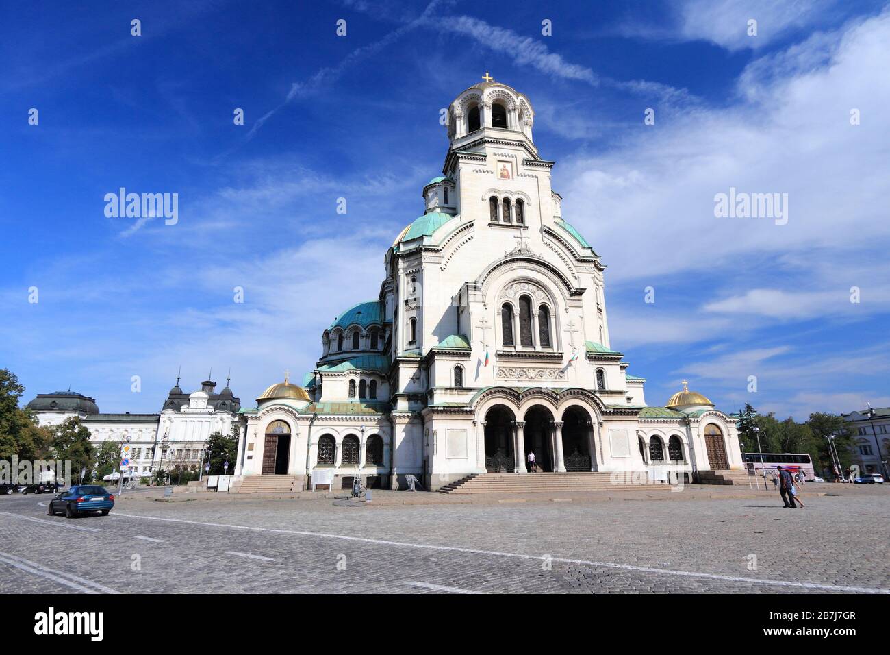 Bulgaria - Sofia Cathedral of St. Alexander Nevsky. Balkan landmarks ...