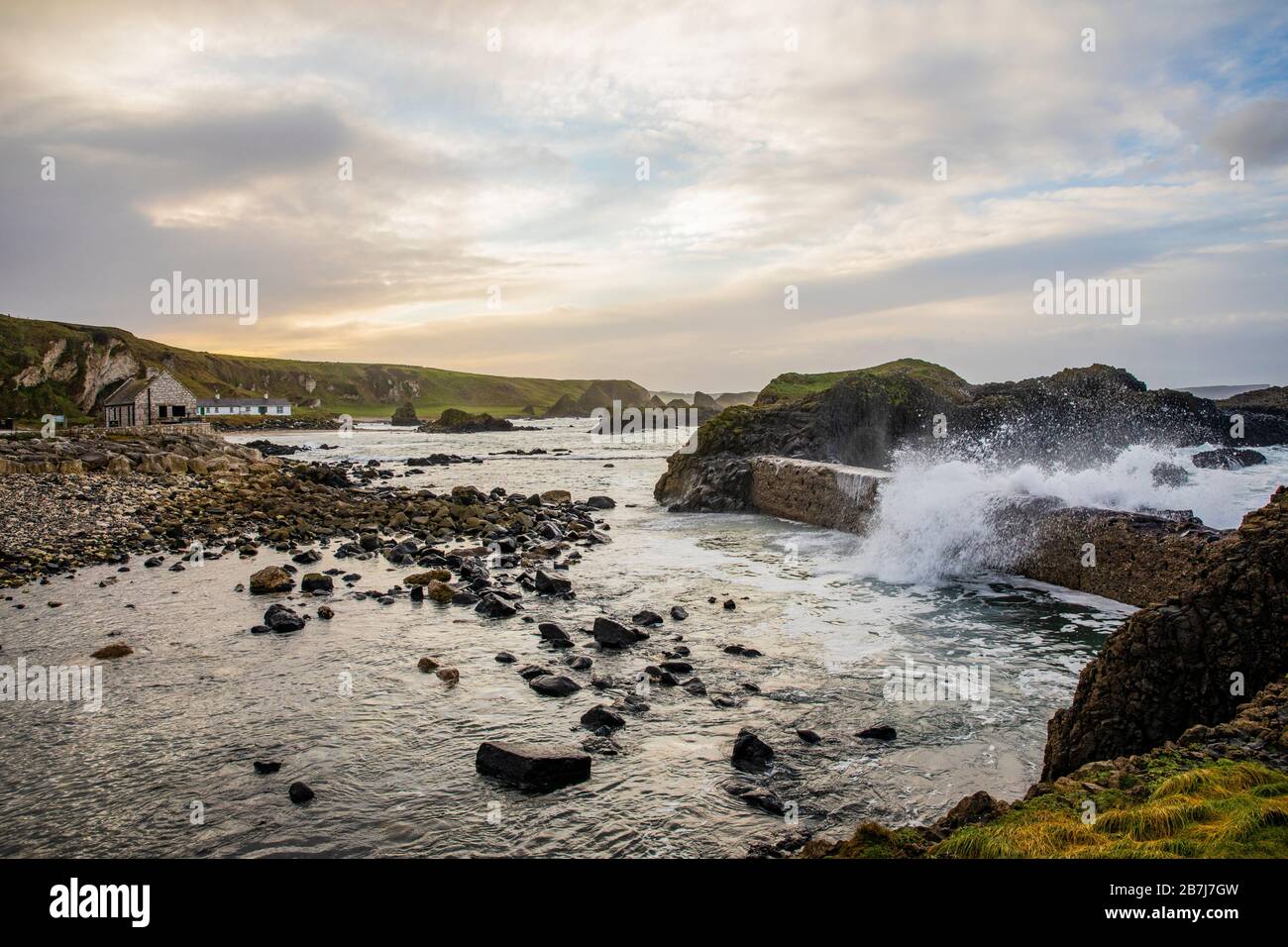Ballintoy village ireland hi-res stock photography and images - Alamy