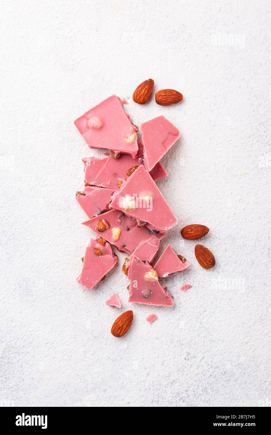 Ruby chocolate beans hi-res stock photography and images - Alamy