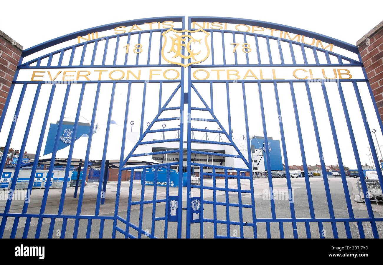Goodison gates hi-res stock photography and images - Alamy