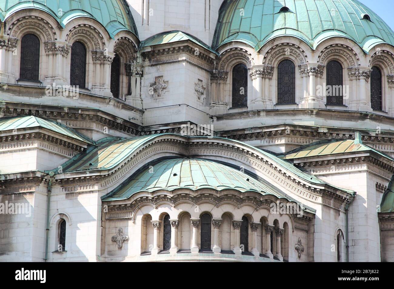Bulgaria - Sofia Cathedral of St. Alexander Nevsky. Balkan landmarks ...