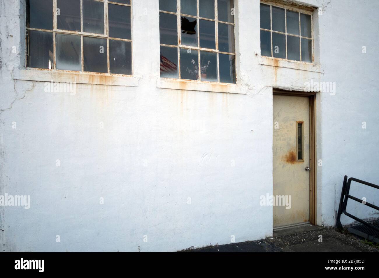 Back Alley photo from the small town of Foley, Alabama, USA Stock Photo ...
