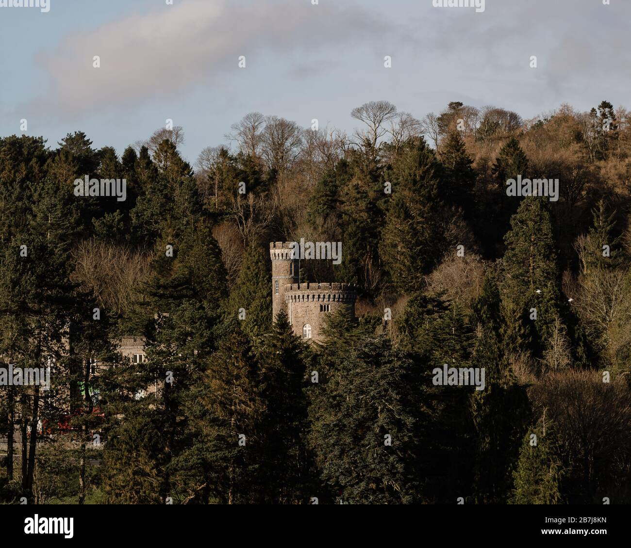 Cyfarthfa castle and park hi-res stock photography and images - Alamy