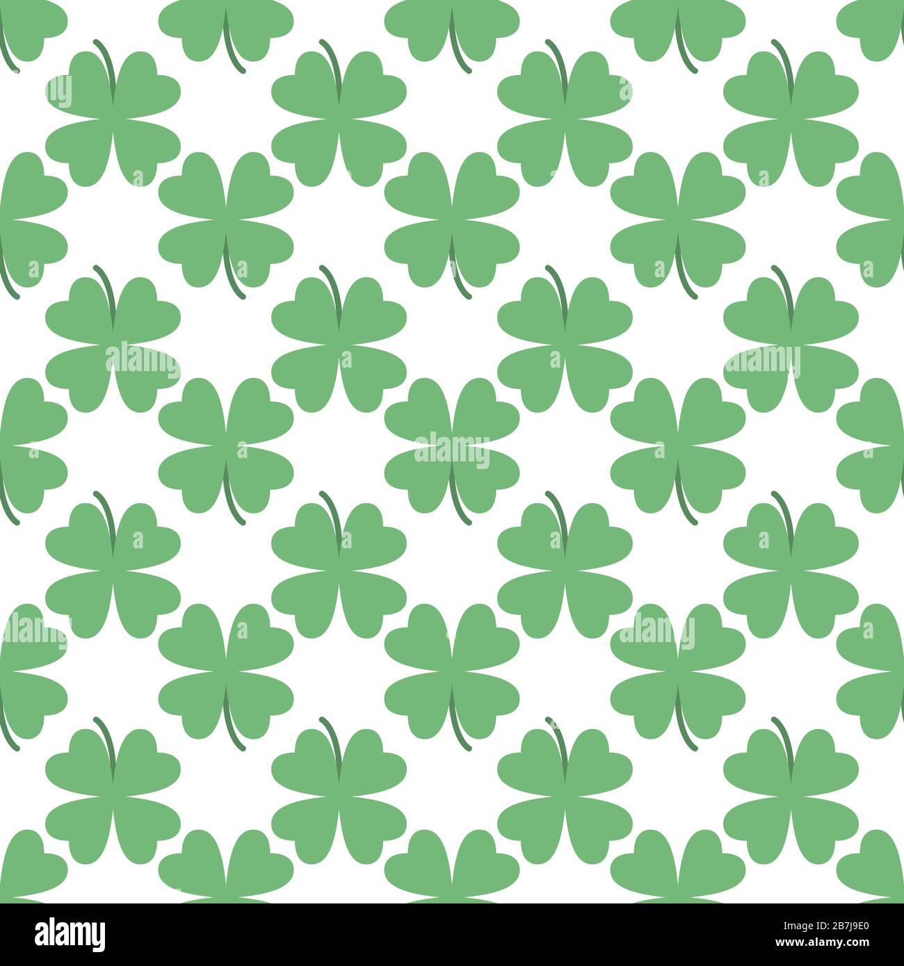 Seamless clover hi-res stock photography and images - Alamy