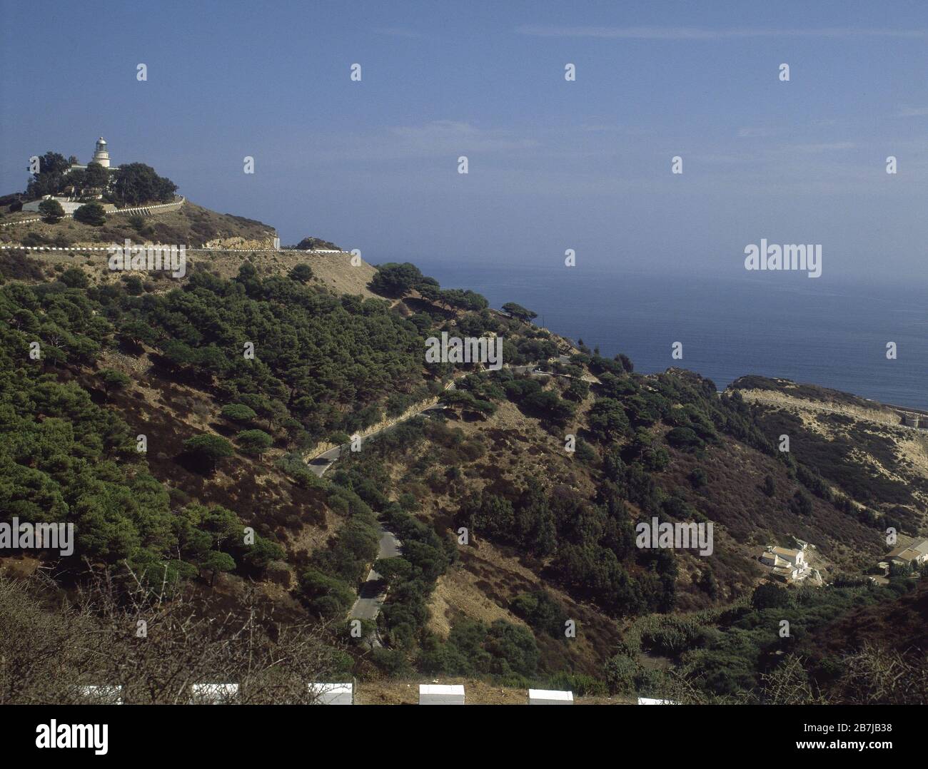 MONTE HACHO-CARRETERA DE SUBIDA Y FARO DE CEUTA. Location: EXTERIOR ...