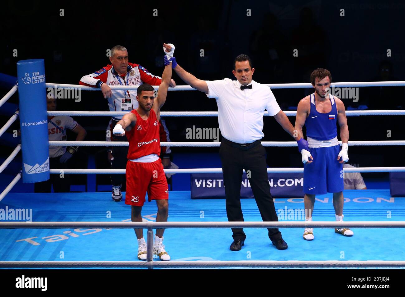 Uk russia boxing gloves hi-res stock photography and images - Alamy