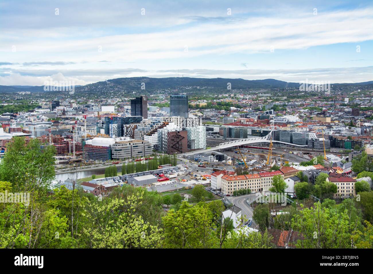 Panorama view oslo hi-res stock photography and images - Alamy