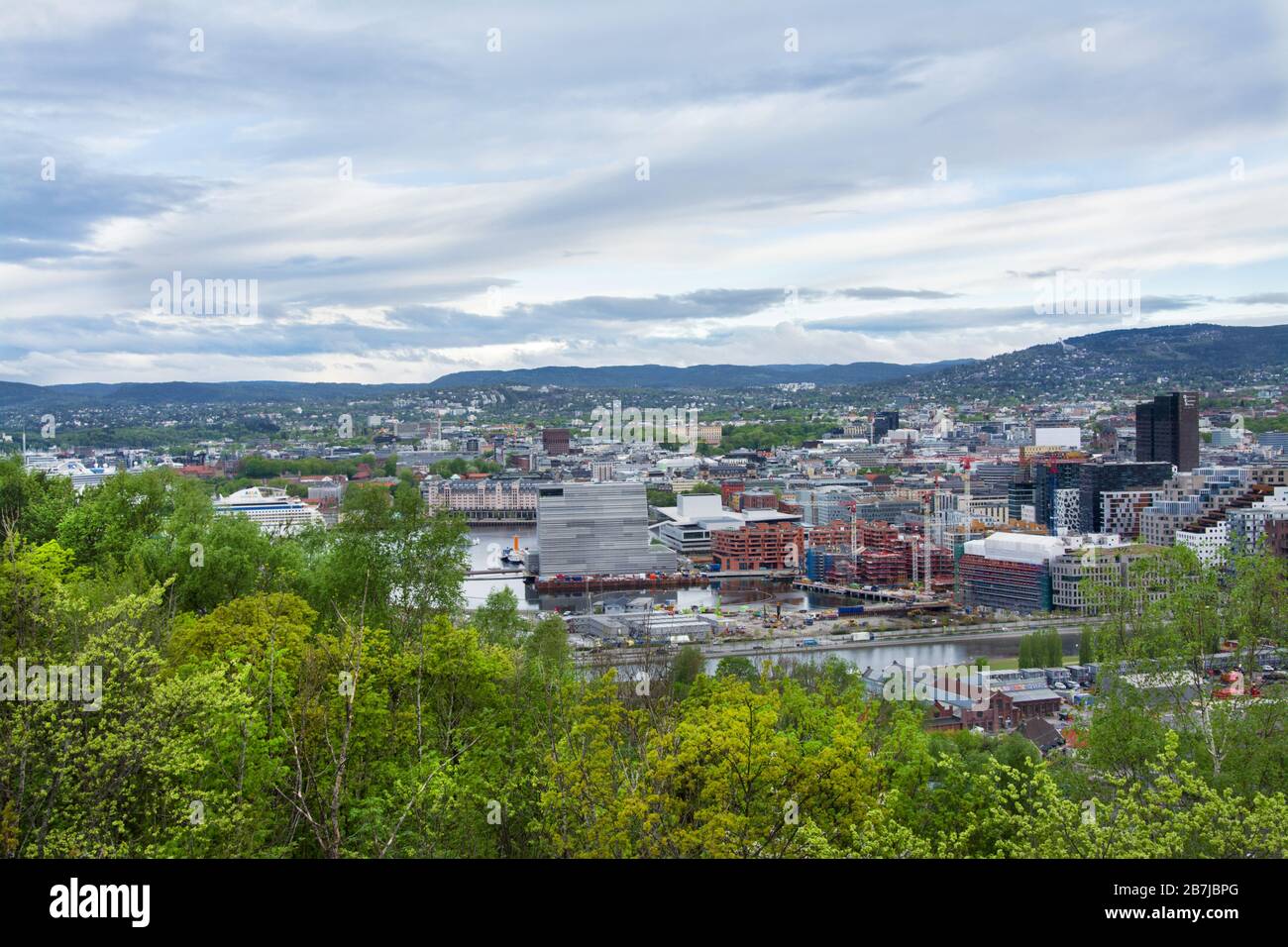 Oslo panorama hi-res stock photography and images - Alamy