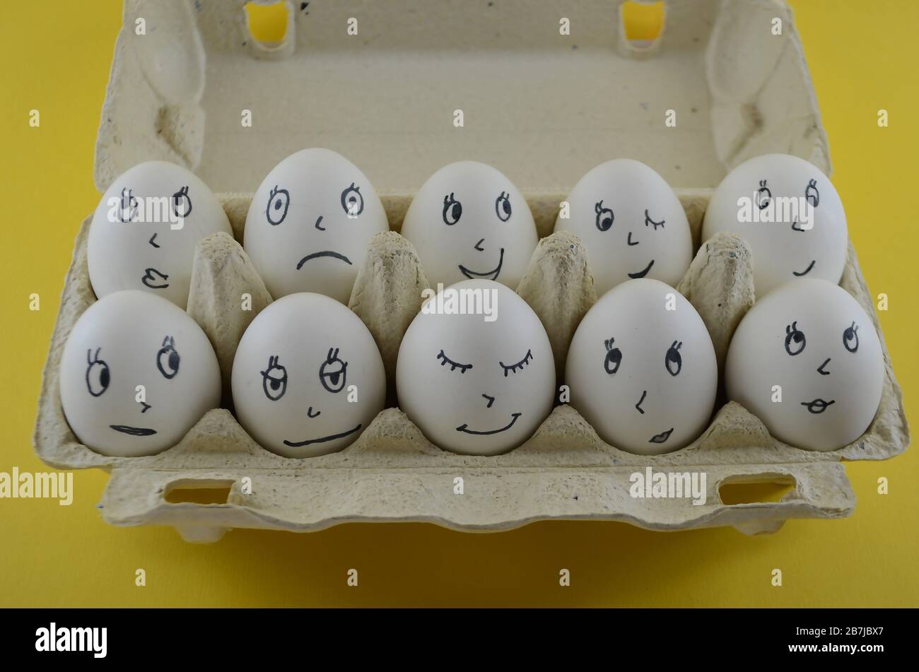 Egg Faces Art