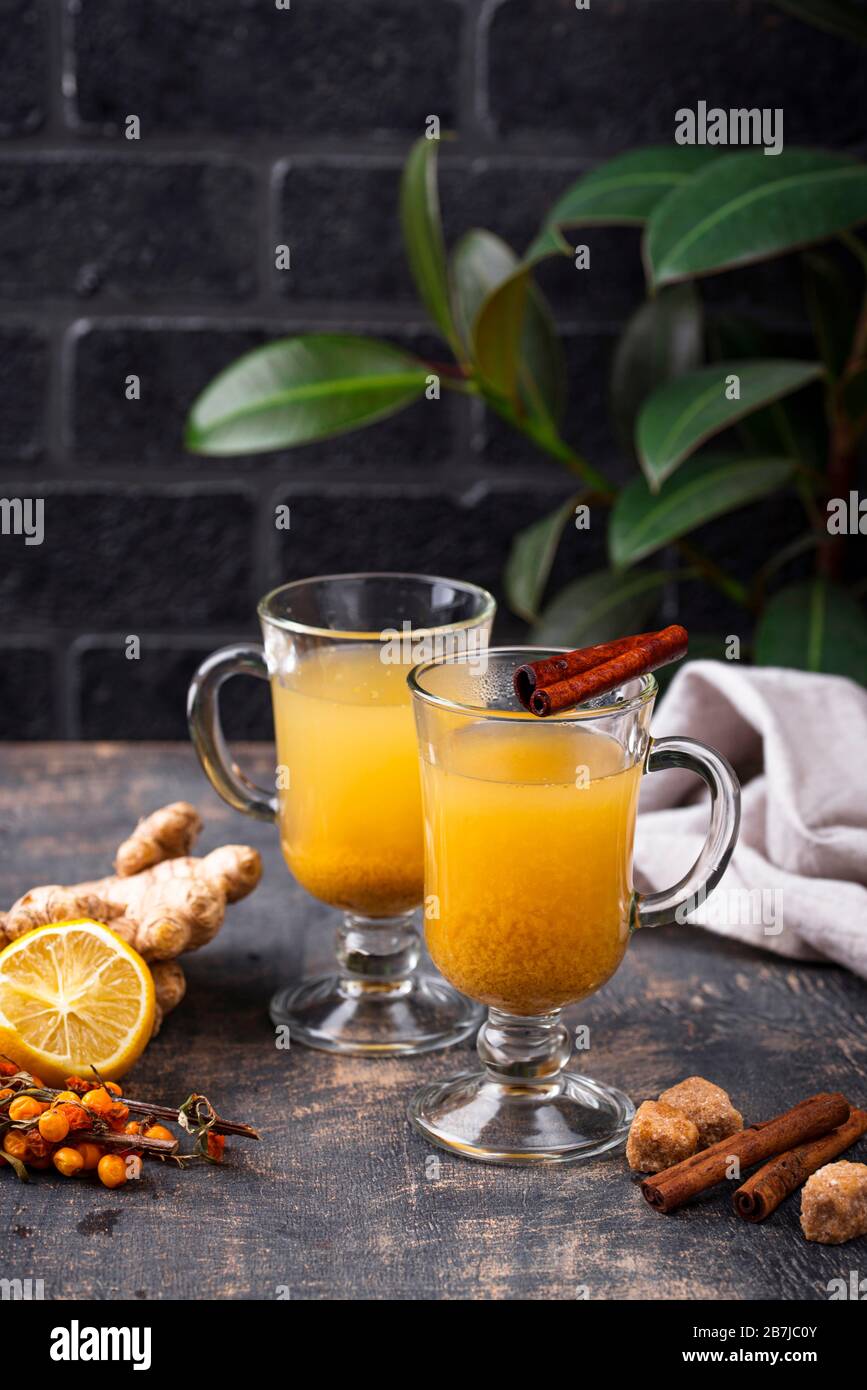 Hot sea buckthorn winter hi-res stock photography and images - Alamy