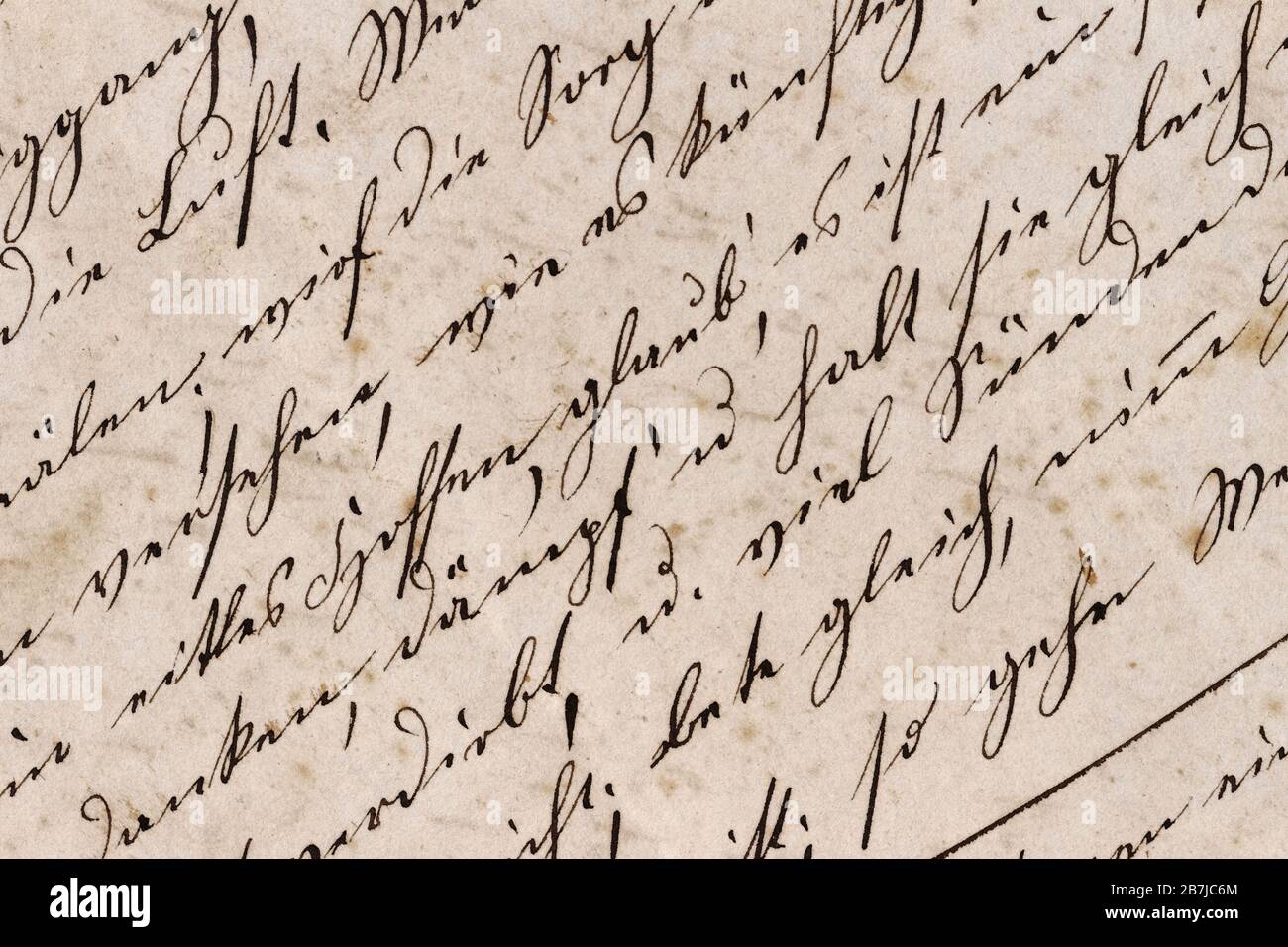 German handwriting hi-res stock photography and images - Alamy