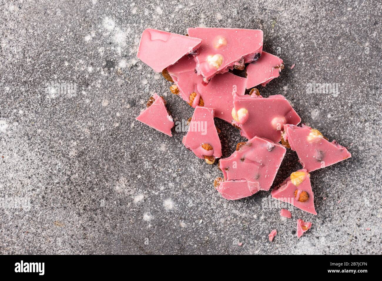 Ruby chocolate hi-res stock photography and images - Alamy