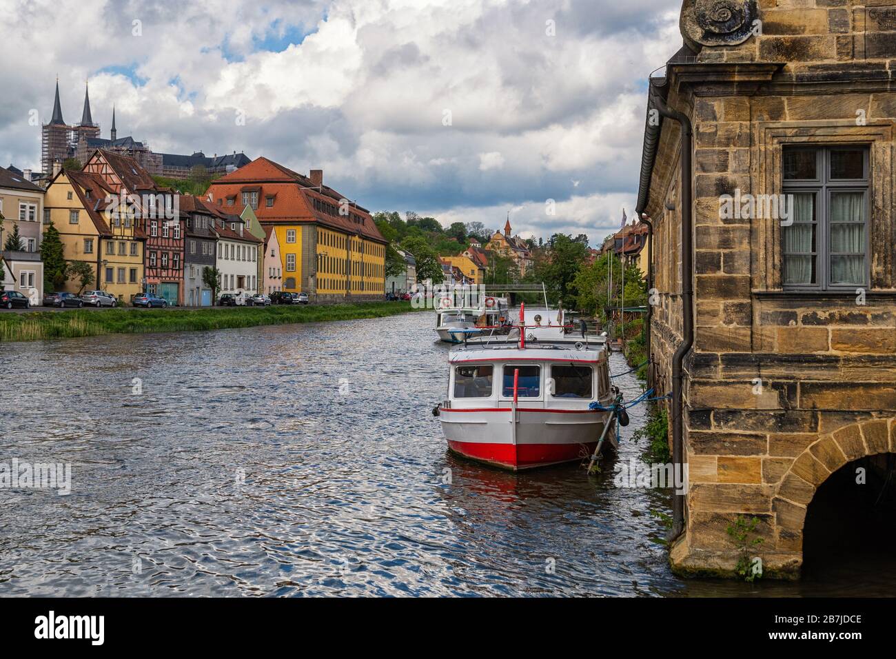 Bamberg river boat hi-res stock photography and images - Alamy