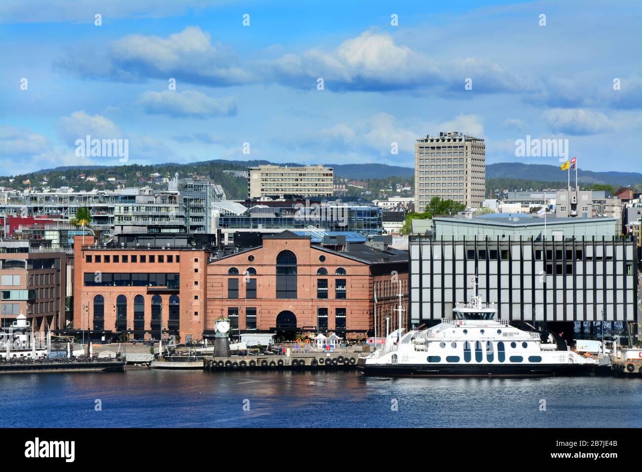 Panorama view of Oslo, Norway Stock Photo - Alamy